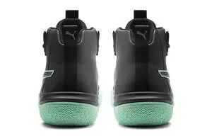PUMA Legacy Dark Mode High-top Athletic Sneakers - Black