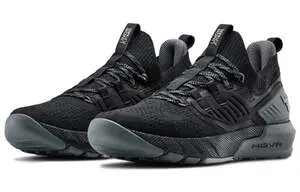 Under Armour Project Rock 3 Athletic Sneakers - Black