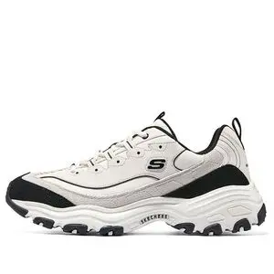 Sketchers Dlites 1.0 Chunky Sneakers - Beige/black