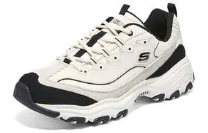 Sketchers Dlites 1.0 Chunky Sneakers - Beige/black