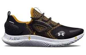Under Armour Flow Velociti Mvmnt Running Shoes - Black/gold/yellow