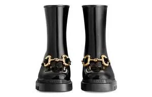 Gucci Horsebit Ankle Boots
