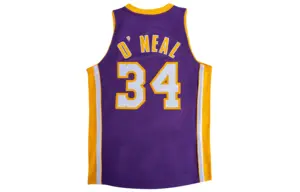 Mitchell & Ness Los Angeles Lakers 1999-2000 Shaquille O'neal Away Swingman Jersey - None