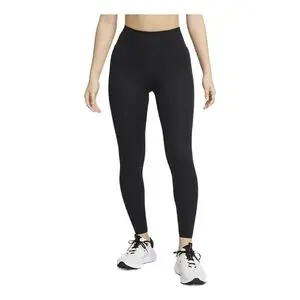 Nike Luxe Mid-rise Pocket Leggings Asia Sizing - Black