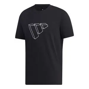 Adidas Fi Tee Sub Bos Logo Printing Round Neck Short Sleeve