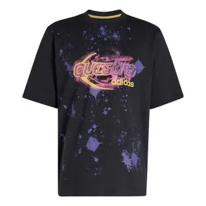Adidas Adilenium Season 5 Questra Graphic T-shirt - Black