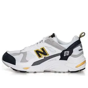 NEW BALANCE 878 Lifestyle Sneakers - Grey/yellow