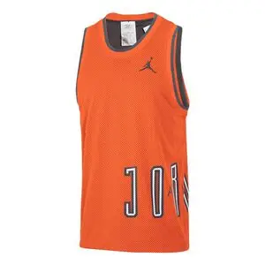 JORDAN Air Sport Dna Reversible Basketball Vest - Orange