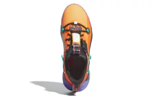 Adidas Harden Stepback 3 'day Of The Dead' Sneakers - Orange/purple/black