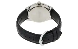 Casio Analog Watch With Leather Strap