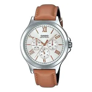 Casio Enticer Series Analog Watch - Silver