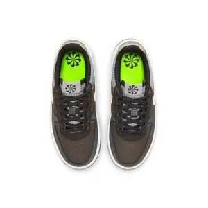 Nike Force 1 Crater 'grid' Low Top Sneakers - Black/gray