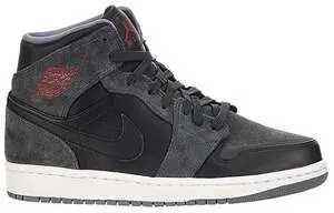 JORDAN 1 Mid Sneakers - Black