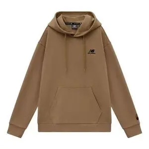 NEW BALANCE X Jhi Logo Printed Hoodie - Brown