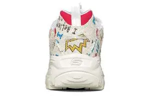 Sketchers D'lites 1.0 Low-top Sneakers With Graphic Print - Multi-color