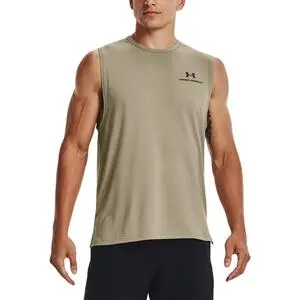 Under Armour Rush Energy Logo Tank - Khaki