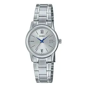 Casio Analog Stainless Steel Watch - Silver
