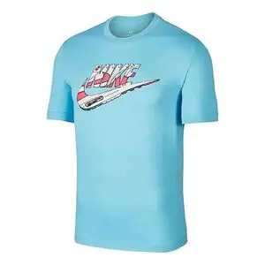 Nike Graphic Logo Short Sleeve T-shirt - Blue