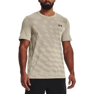 Under Armour Seamless Radial T-shirt - Light Brown