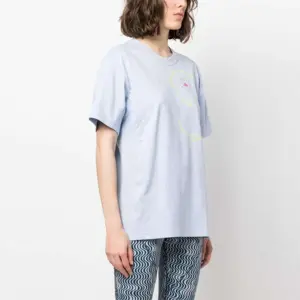 Adidas By Stella Mccartney Sportswear T-shirt 'beige Blue - Default Colorway