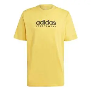 Adidas All Szn Graphic T-shirt Asia Sizing 'yellow Black