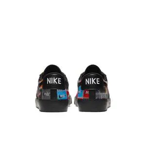 Nike Blazer Low Patchwork Sneakers - Black
