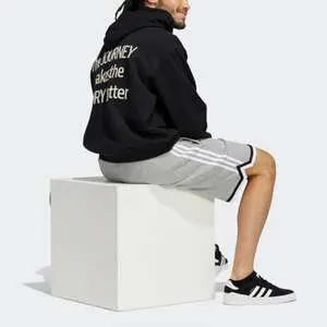 Adidas Originals Casual Sports Long Sleeve Hoodie - Black