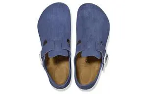 BIRKENSTOCK London Suede Leather Corduroy - Blue