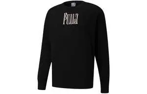 PUMA Graphic Print Knit Pullover