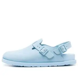 BIRKENSTOCK Tokio Suede Leather Sandals - Blue