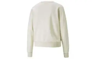 PUMA Classics Logo Printing Round-neck Sweatshirt