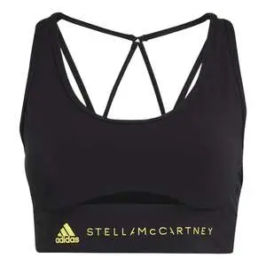 Adidas Stella Mccartney Truestrength Medium-support Bra Asia Sizing - Black