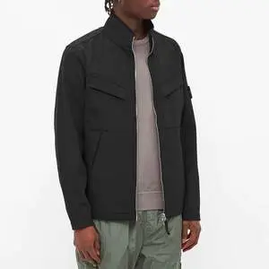 Stone Island Soft Shell-r Jacket - Black