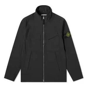 Stone Island Soft Shell-r Jacket - Black