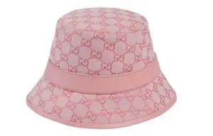 Gucci Gg Canvas Bucket Hat - Pink