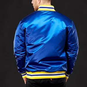 Mitchell & Ness X Nba Golden State Warriors Satin Jacket