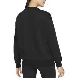 Nike Fleece Pullover With Floral Swoosh
