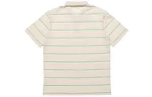 PUMA Downtown Stripe Polo Tee Shirt 'beige - Beige/green