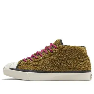 CONVERSE Jack Purcell Mid Retro Sherpa Sneakers - Green
