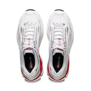 LI-NING Aurora Renew Sneakers - Silver/red/grey