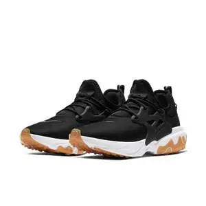 Nike React Presto " Gum" Sneakers - Black