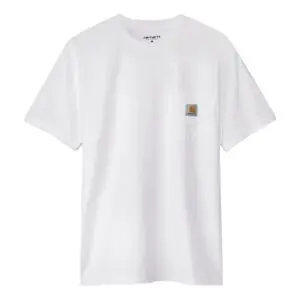 Carhartt Work In Progress 26ss Pocket Short Sleeve T-shirt - White