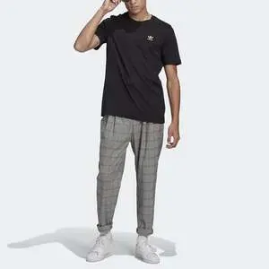 Adidas Originals Casual Breathable Sports Round Neck Short Sleeve - Black