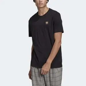 Adidas Originals Casual Breathable Sports Round Neck Short Sleeve - Black