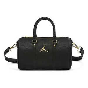 JORDAN Monogram Crossbody Bag - Black/gold