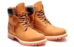 Timberland Icon 6-inch Premium Lace-up Boots - Orange/black