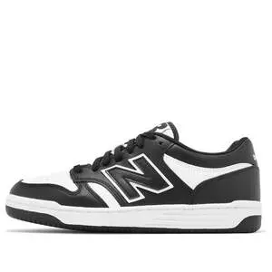 NEW BALANCE 480 Lace Up Sneakers - White/black