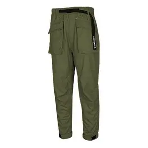 CONVERSE Multi-pocket Knitted Long Pants - Dark Green