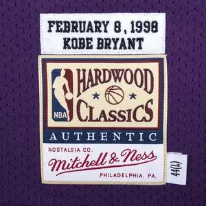 Mitchell & Ness Nba Kobe Bryant All-star 1998 West Jersey #8