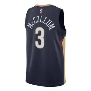 Nike X Nba New Orleans Pelicans Icon Edition Cj Mccollum 3 Jersey Dn2014-424
